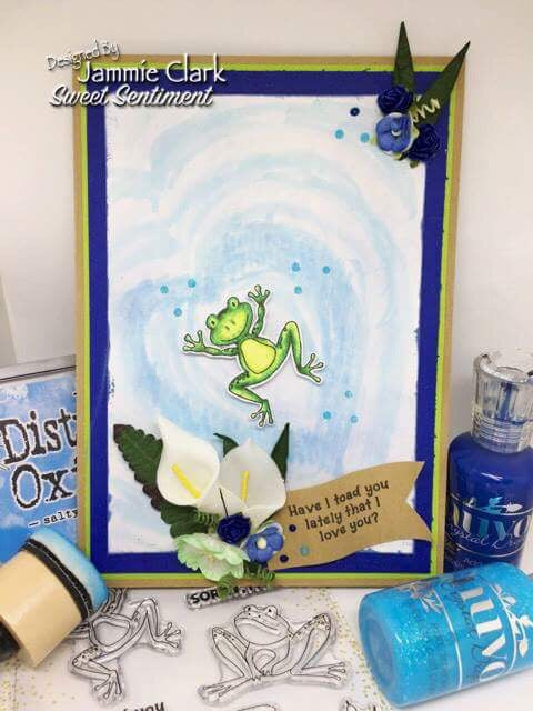 FROG POND STAMP SET - Gina Marie Designs – Scrapbook Outlet - Gina ...