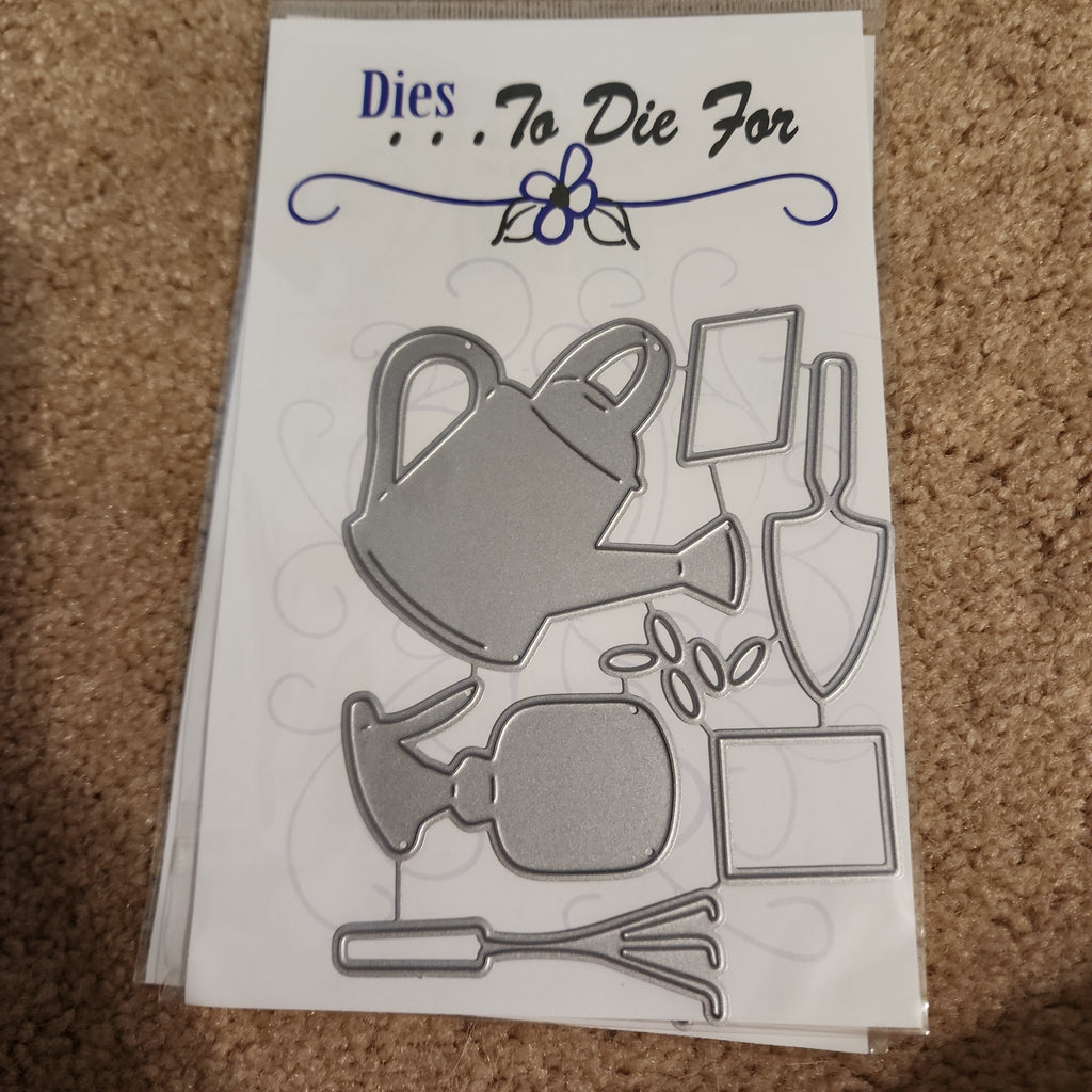 SEED PLANTING GARDENING SET DIES - DIES TO DIE FOR – Scrapbook Outlet ...