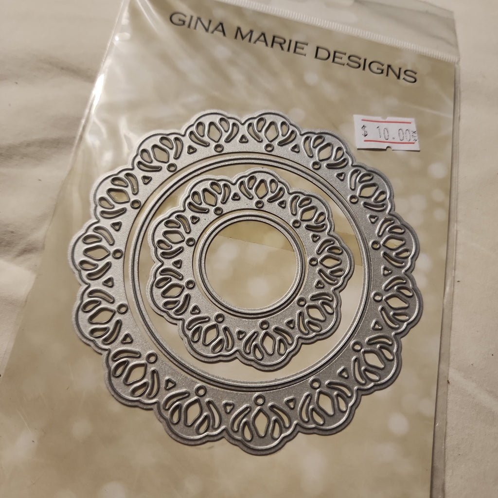 YEAR END SALE - LOTUS BLOSSOM CIRCLE - GINA MARIE DESIGN DIES ...