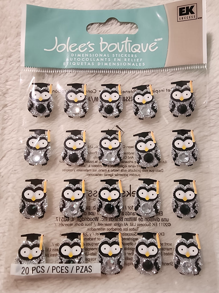GRADUATION OWL REPEATS - Jolee's Boutique Stickers – Scrapbook Outlet ...