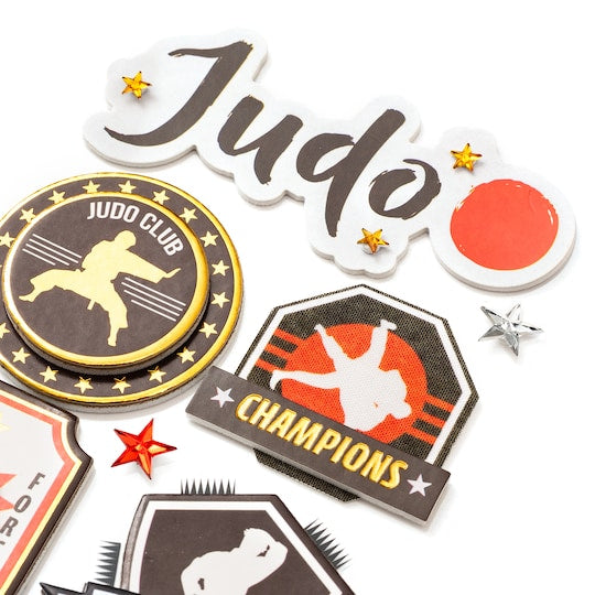 JUDO MARTIAL ARTS - RECOLLECTIONS STICKERS – Scrapbook Outlet - Gina ...