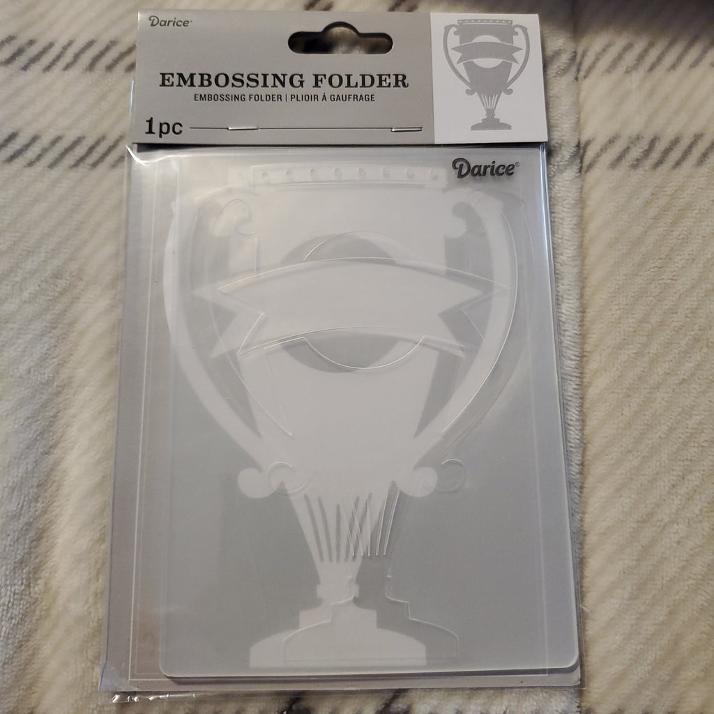 TROPHY - DARICE EMBOSSING FOLDER – Scrapbook Outlet - Gina Marie Designs