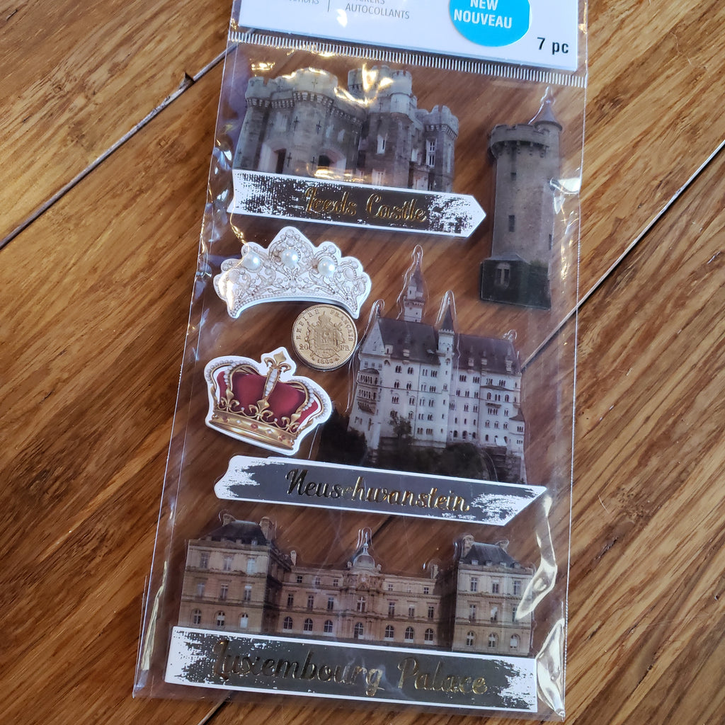 LEEDS CASTLE - RECOLLECTIONS STICKERS – Scrapbook Outlet - Gina Marie ...