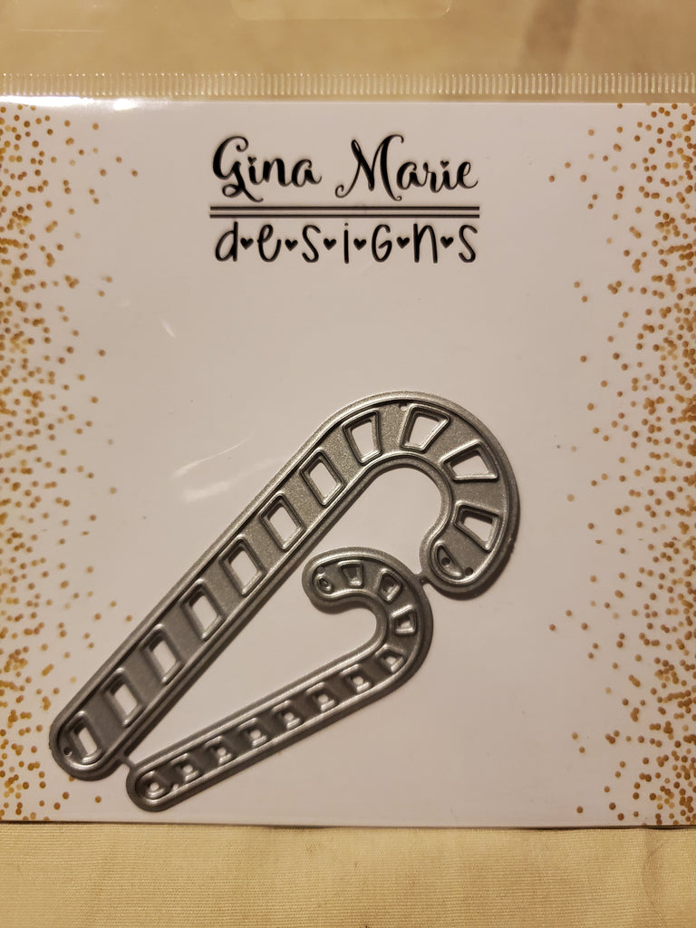 CANDY CANE DIE SET - GINA MARIE DESIGNS – Scrapbook Outlet - Gina Marie ...