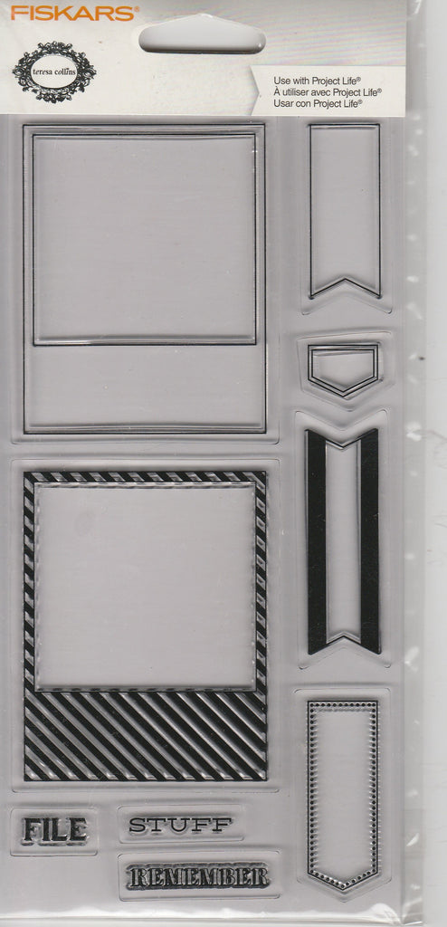 FRAMES - FISKARS CLEAR STAMPS – Scrapbook Outlet - Gina Marie Designs