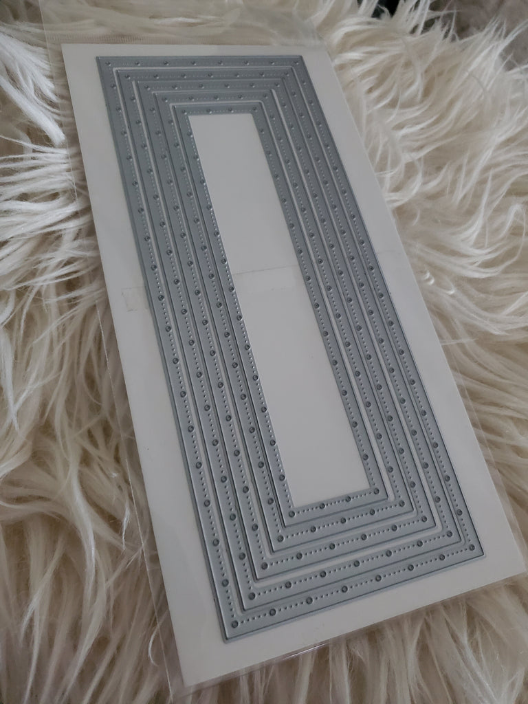 BIG AND LITTLE CHAIN SLIM LINE SLIMLINE DIE SET 5 LAYERS 3.5X8.5 ...