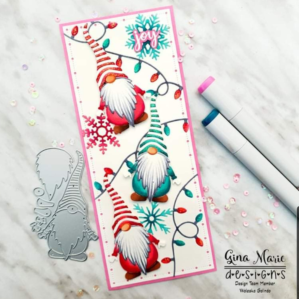 BIG AND LITTLE CHAIN SLIM LINE SLIMLINE DIE SET 5 LAYERS 3.5X8.5 ...