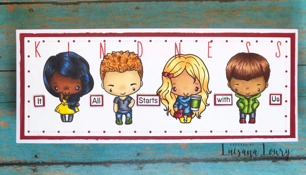 BIG AND LITTLE CHAIN SLIM LINE SLIMLINE DIE SET 5 LAYERS 3.5X8.5 ...