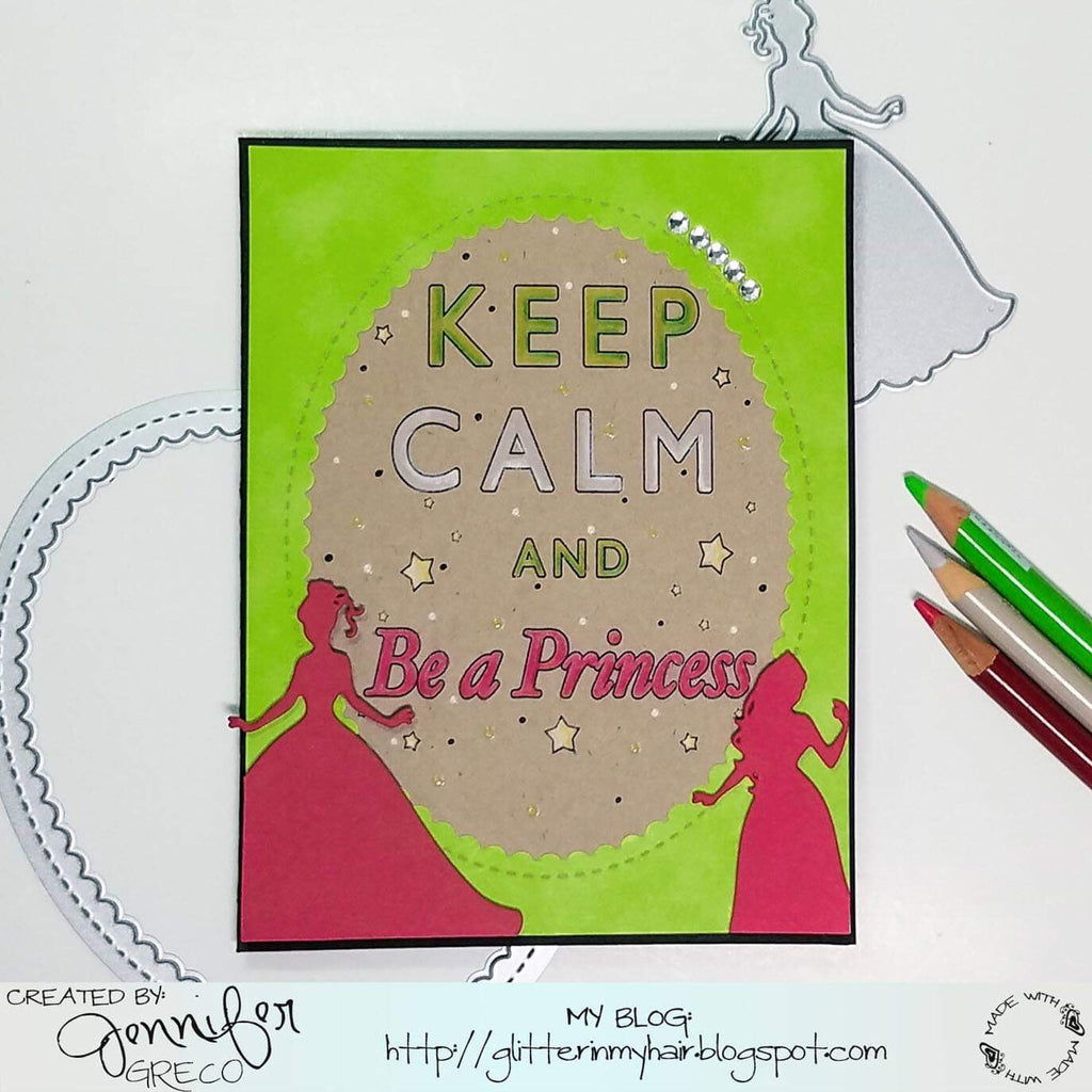 PRETTY PRINCESS DIE SET - GINA MARIE DESIGNS – Scrapbook Outlet - Gina ...