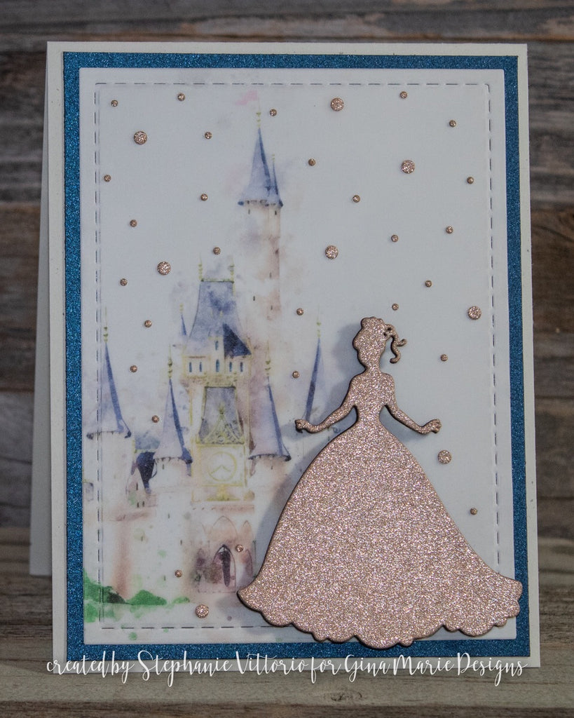 PRETTY PRINCESS DIE SET - GINA MARIE DESIGNS – Scrapbook Outlet - Gina ...