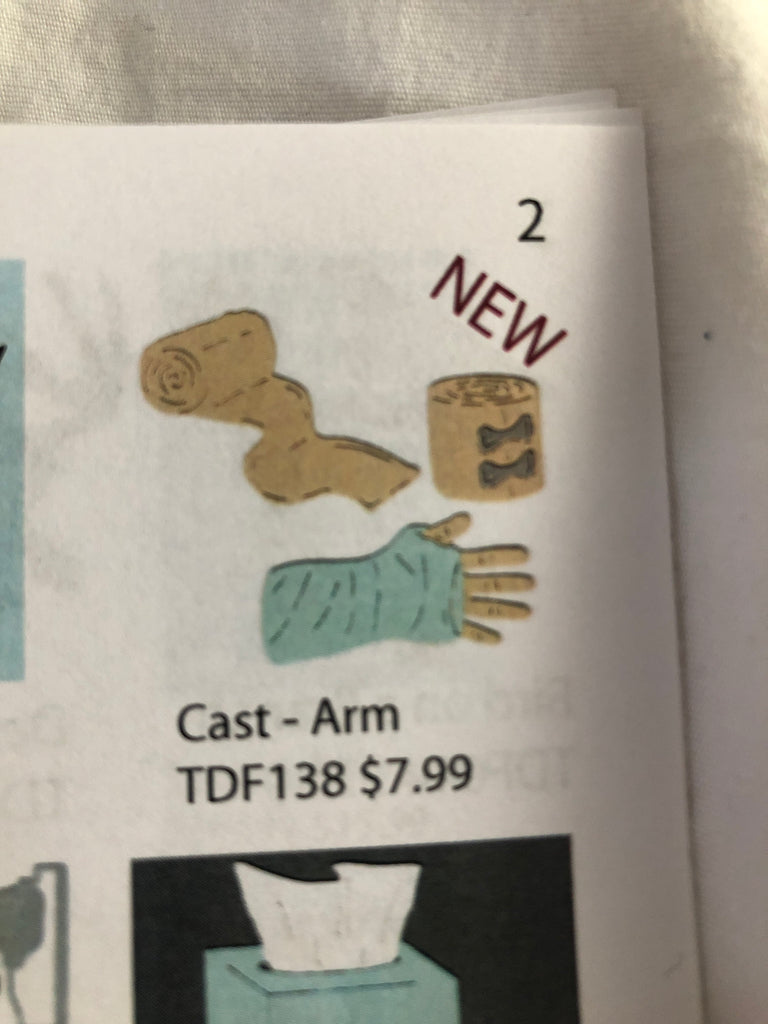 ARM CAST DIES - DIES TO DIE FOR – Scrapbook Outlet - Gina Marie Designs