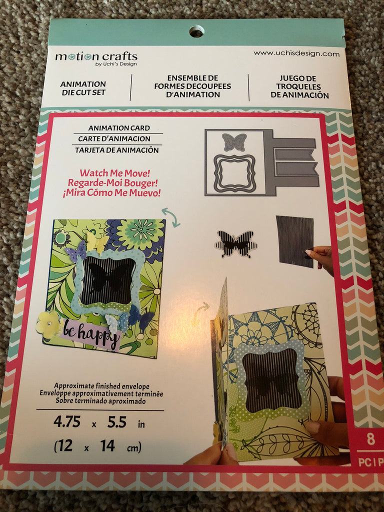 MOTION CRAFTS AMERICAN CRAFTS - ANIMATION CARD XL PACKAGE – Scrapbook ...